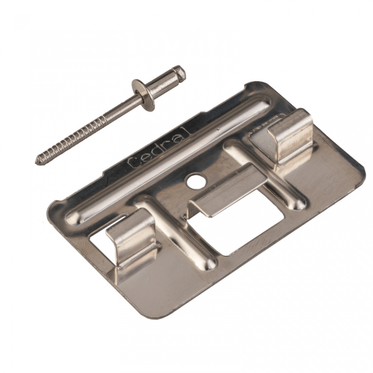Cedral Click Stainless Steel Clip & Rivet Set (250) - AJW Cladding Supplies